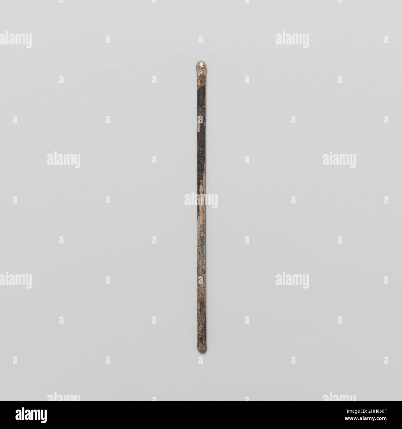 Glass stirring rod ca. 1st–4th century A.D. Roman Uncertain color.Solid ...