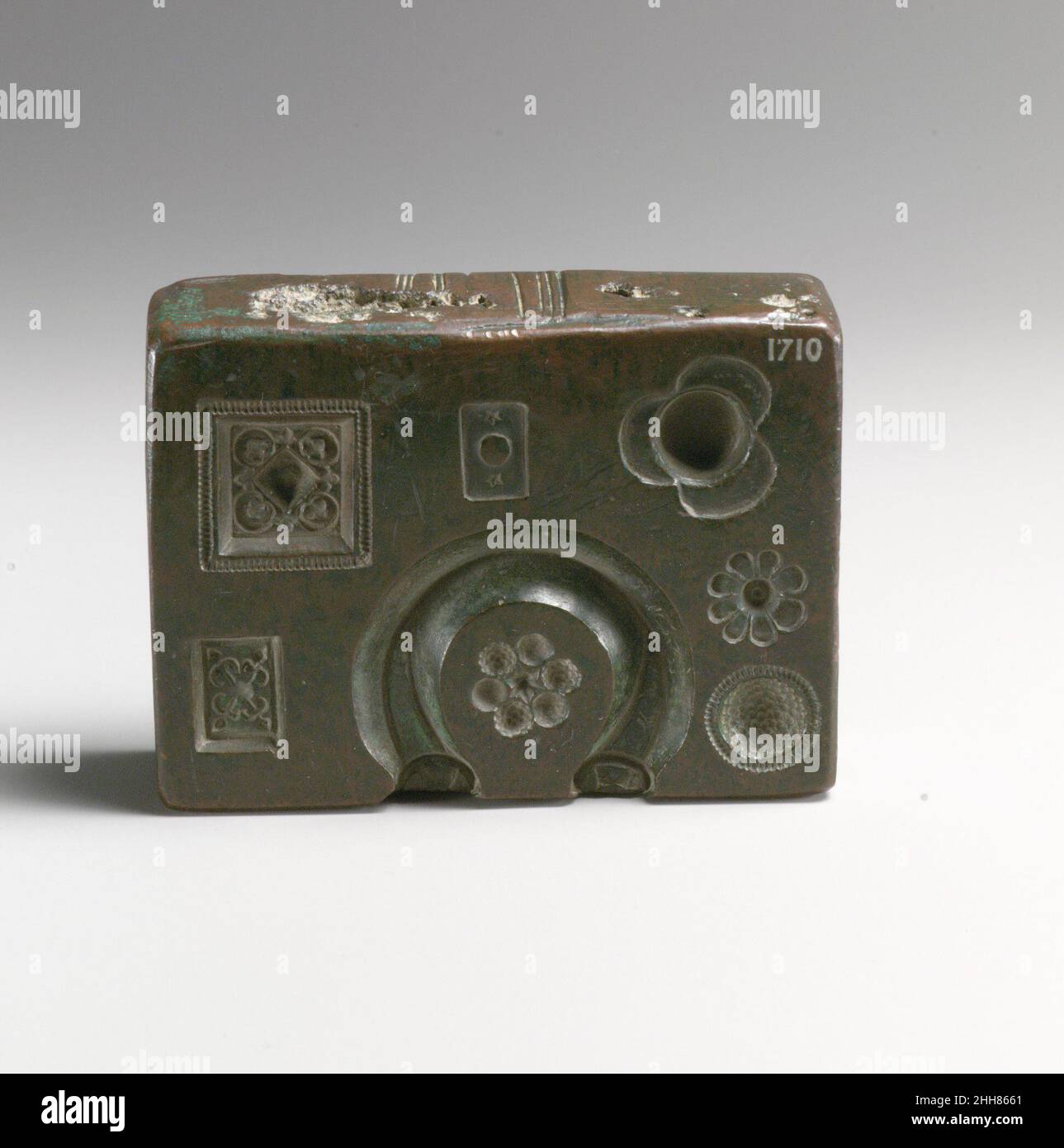 Bronze gold beater's block 4th–5th century A.D. ? Roman. Bronze gold ...