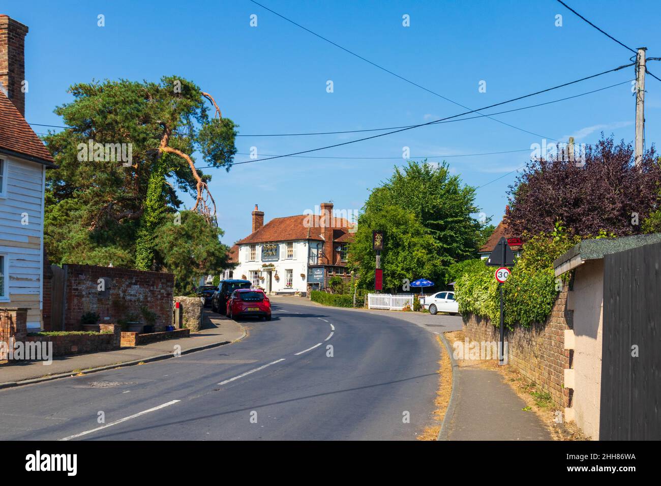 Woodchurch, high street, kent, uk Stock Photo - Alamy
