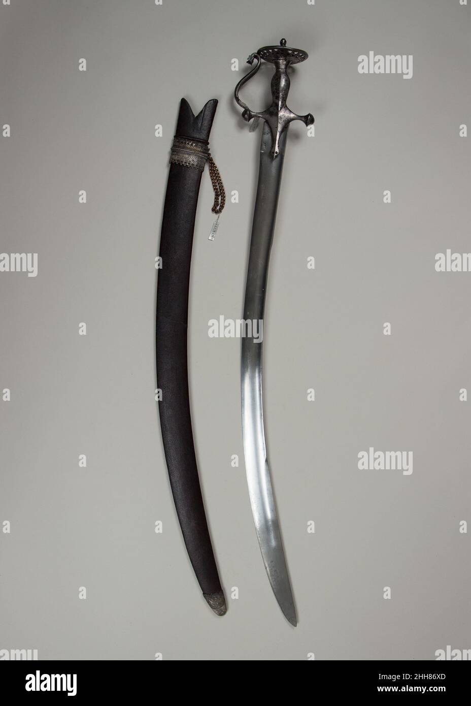 Sword (Talwar) with Scabbard 18th century Indian. Sword (Talwar) with ...
