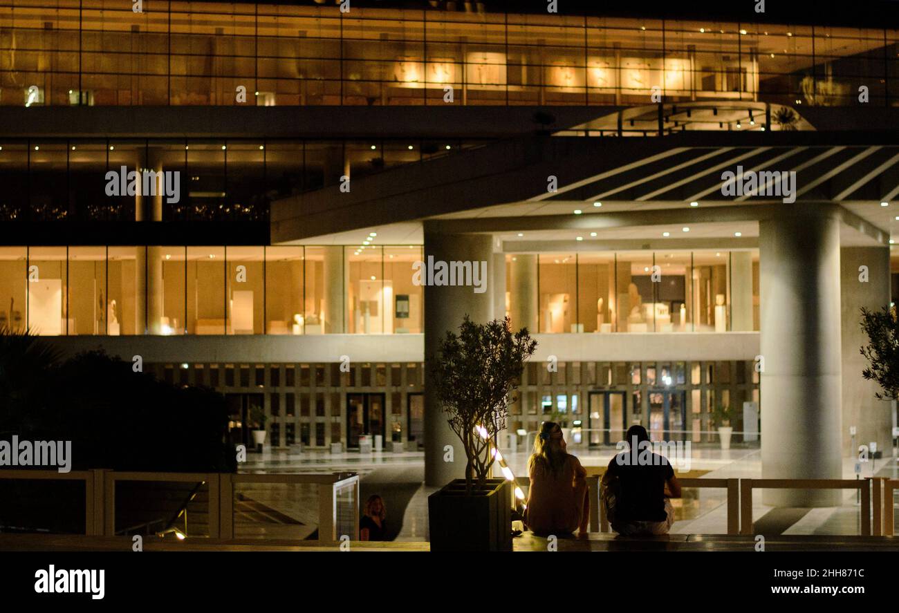 New Acropolis Museum in Athens Stock Photo - Alamy