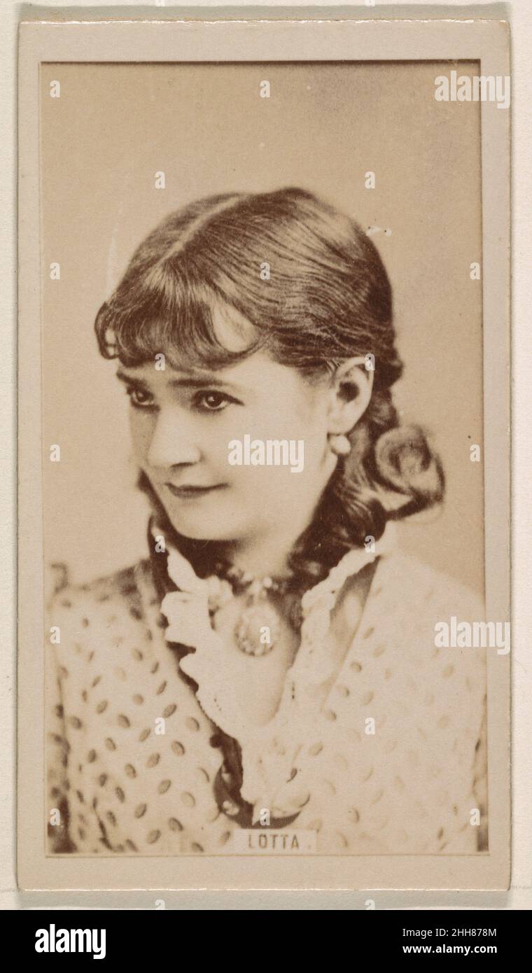 Lotta From The Actresses Series N245 Issued By Kinney Brothers To