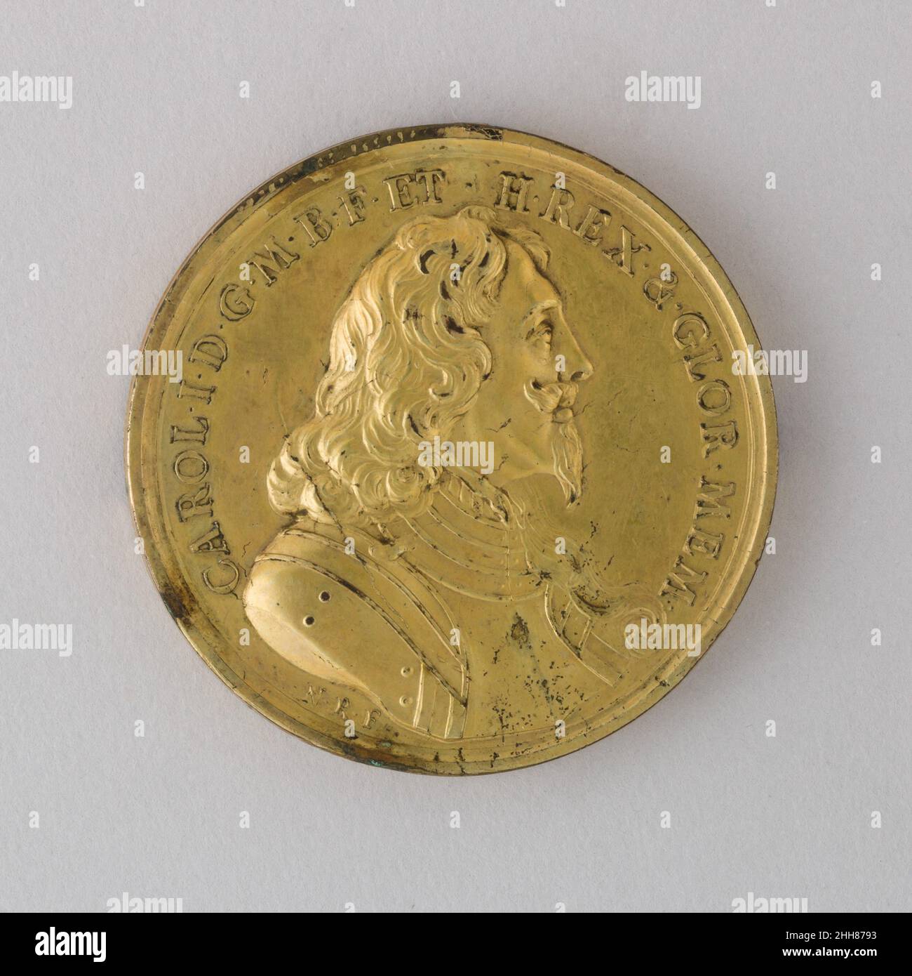 Memorial Medal for Charles I, 1649 late 17th century British. Memorial ...