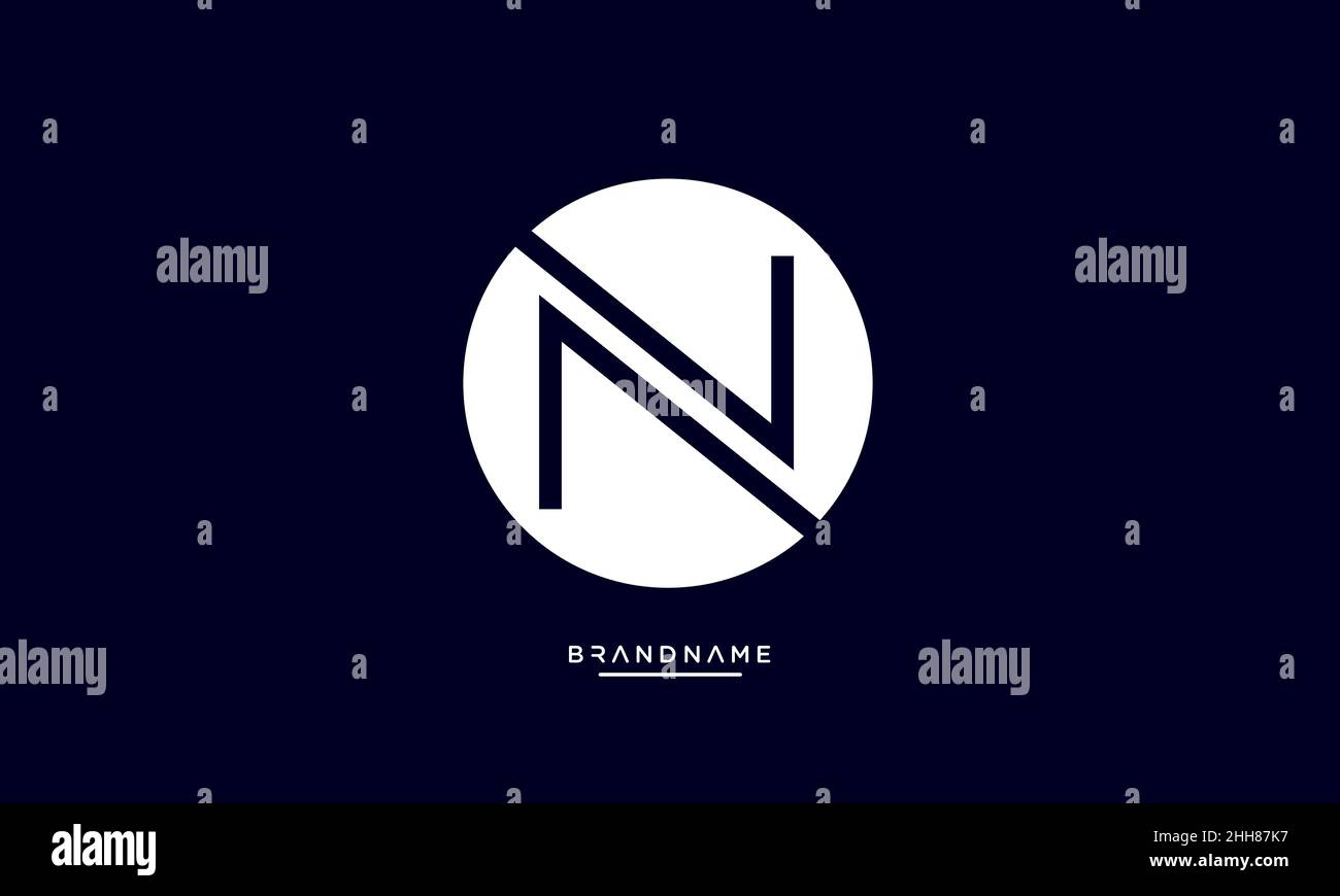 Alphabet Letters NO, ON Initial Logo Emblem Monogram Stock Vector Image ...