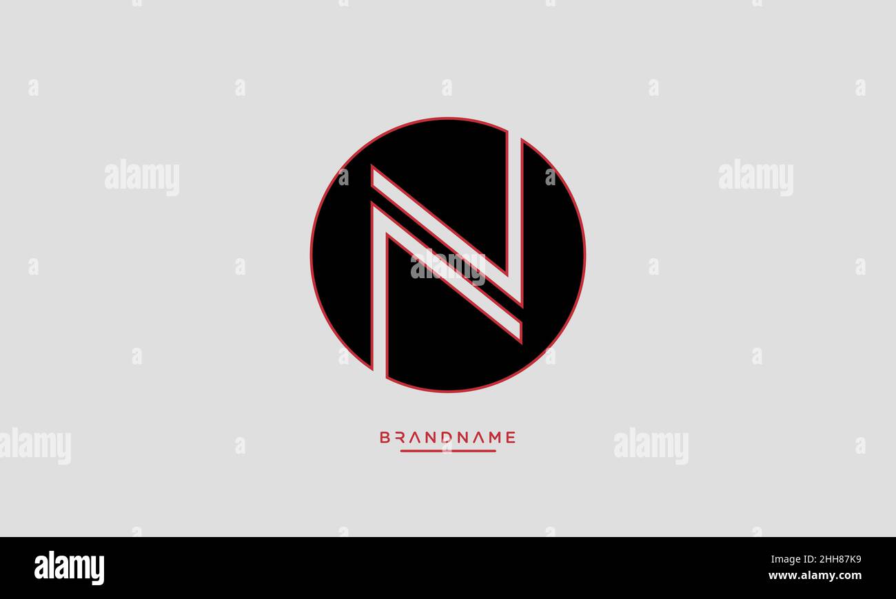 Alphabet Letters NO, ON Initial Logo Emblem Monogram Stock Vector Image ...