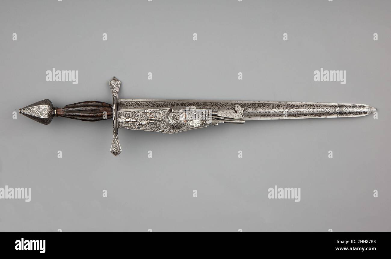 Combination Dagger and Wheellock Pistol ca. 1575–1600 German, possibly ...