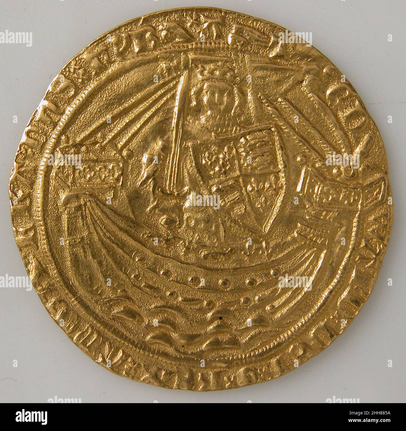 Noble of Edward III ca. 1350 British. Noble of Edward III 477816 Stock ...