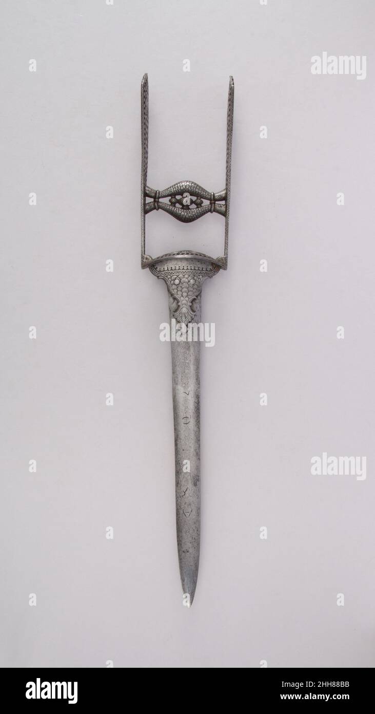 Dagger (Katar) 17th century Indian, Thanjavur; blade, European. Dagger ... Dagger (Katar) 17th century Indian, Thanjavur; blade, European. Dagger ...