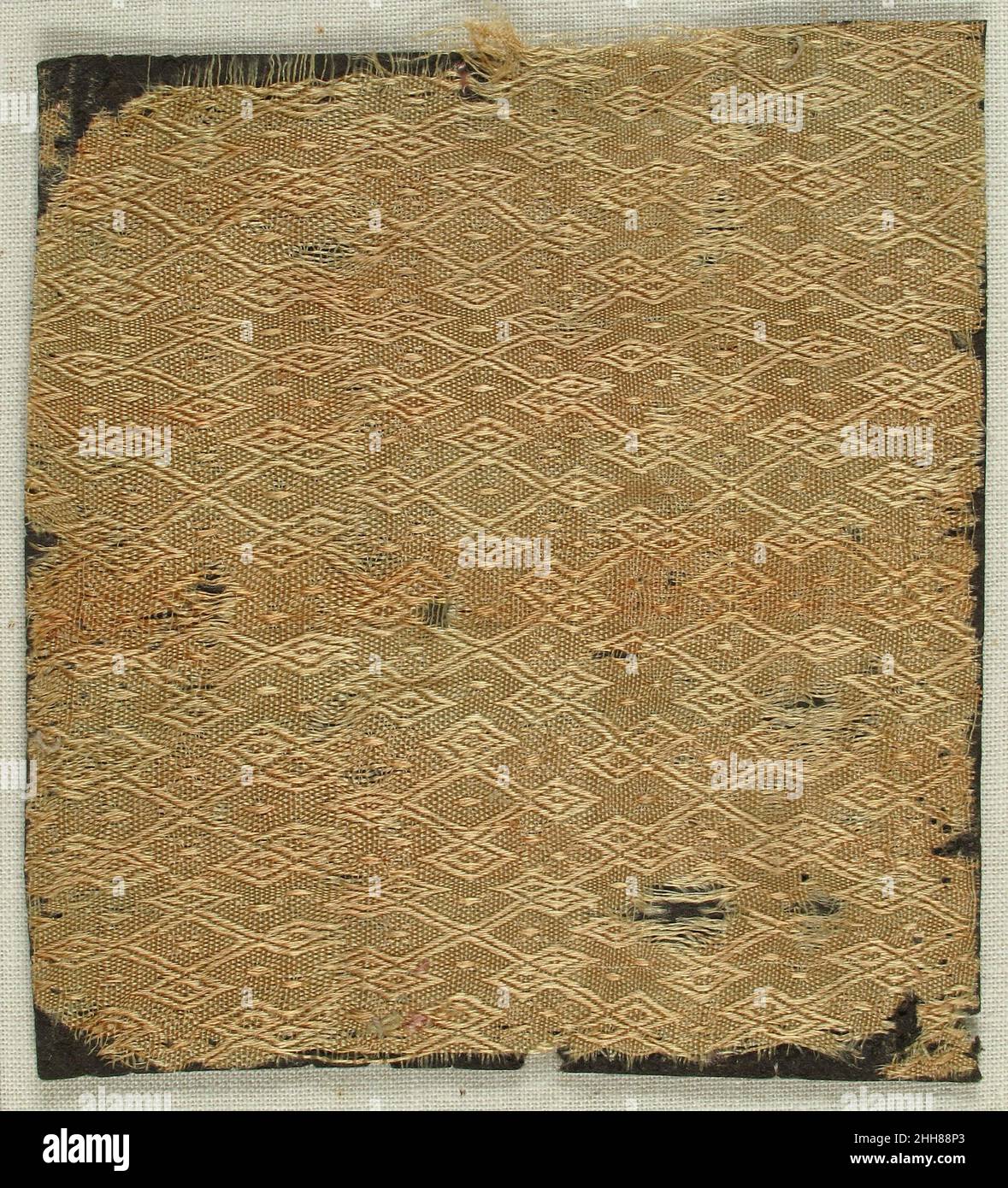 Textile with Figured Silk Weave 15th century German. Textile with ...