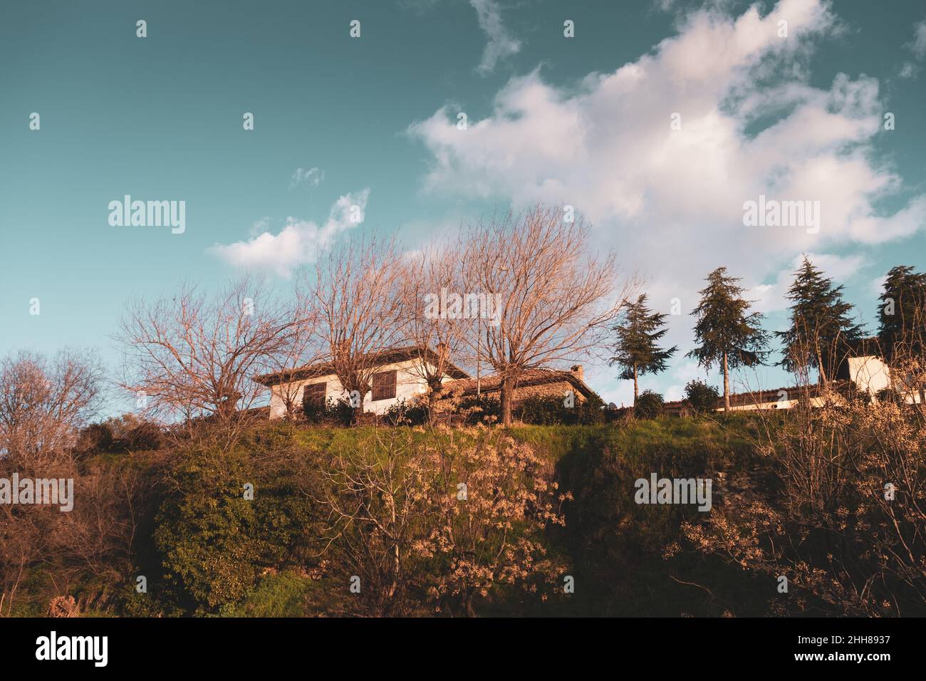 Rural landscape turkish mountain village hi-res stock photography and ...