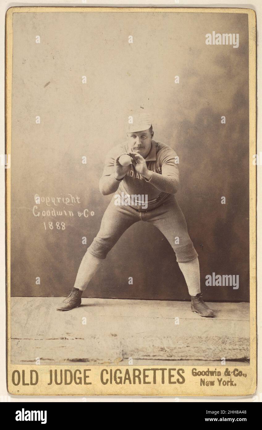 Dick Buckley, Indianapolis, from the series Old Judge Cigarettes 1888 ...