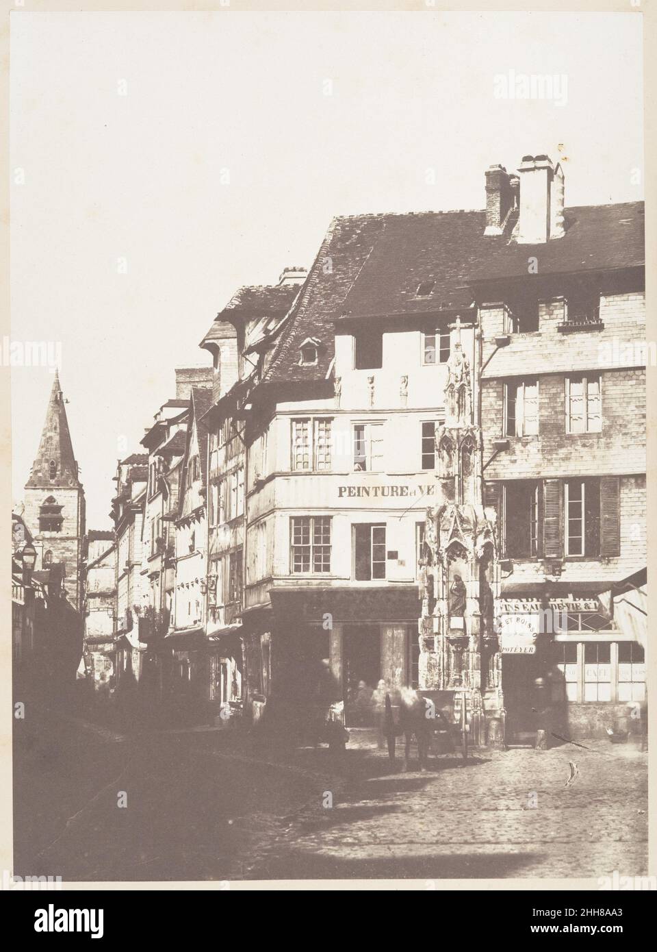 Fontaine de la Croix de Pierre, Rouen 1852–54 Edmond Bacot French ...
