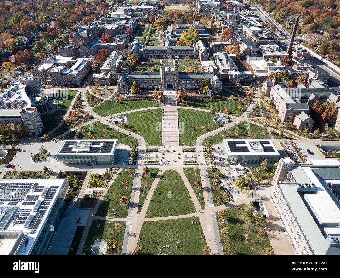 Washington university st louis campus hi-res stock photography and images - Alamy