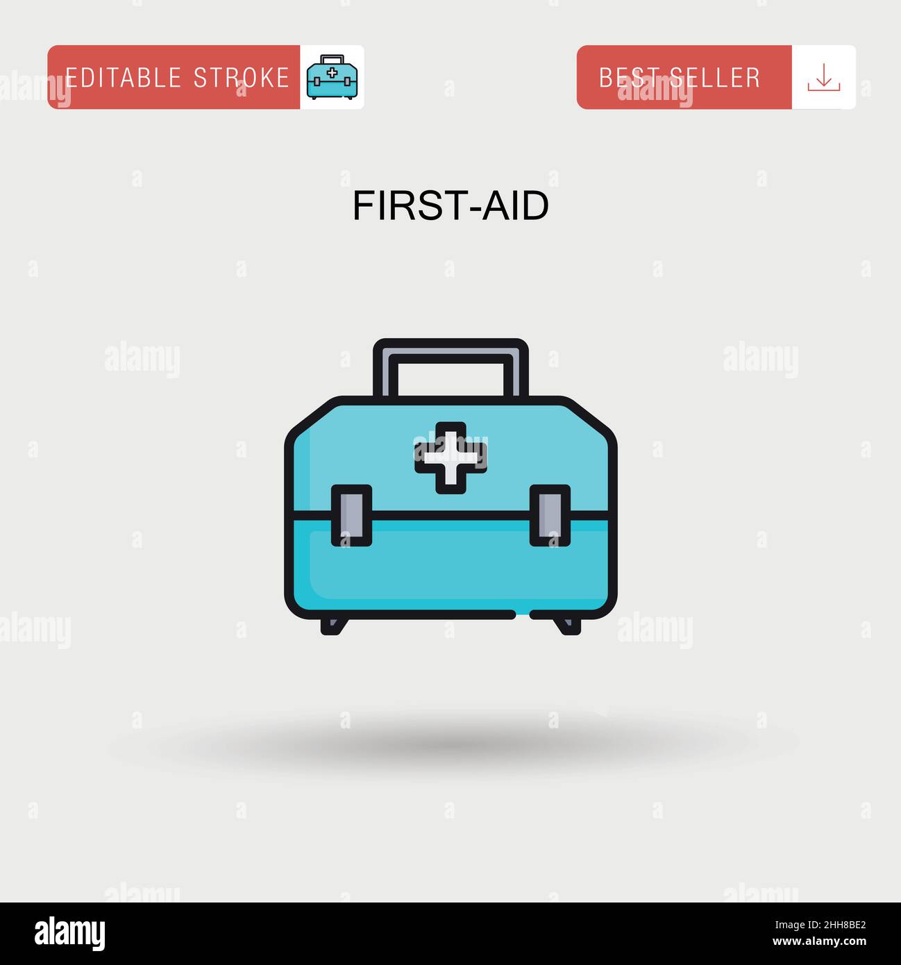 Hospital first aid icon hi-res stock photography and images - Alamy