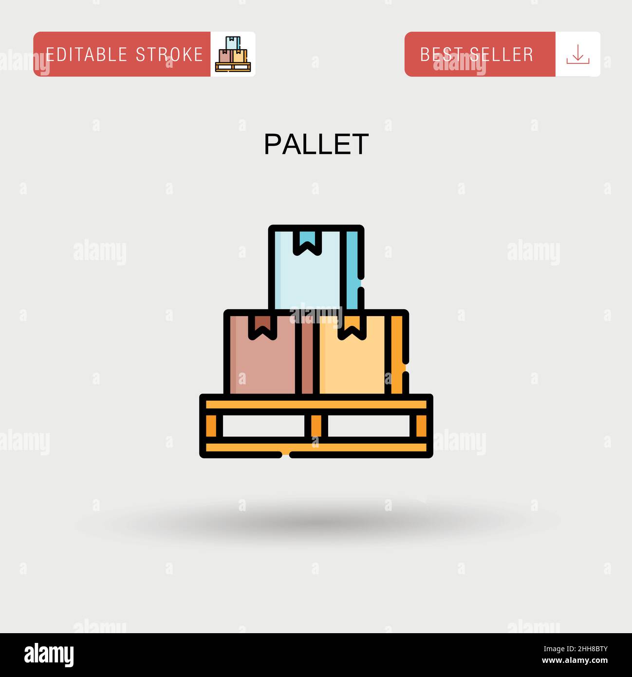 Pallet storage hi-res stock photography and images - Alamy