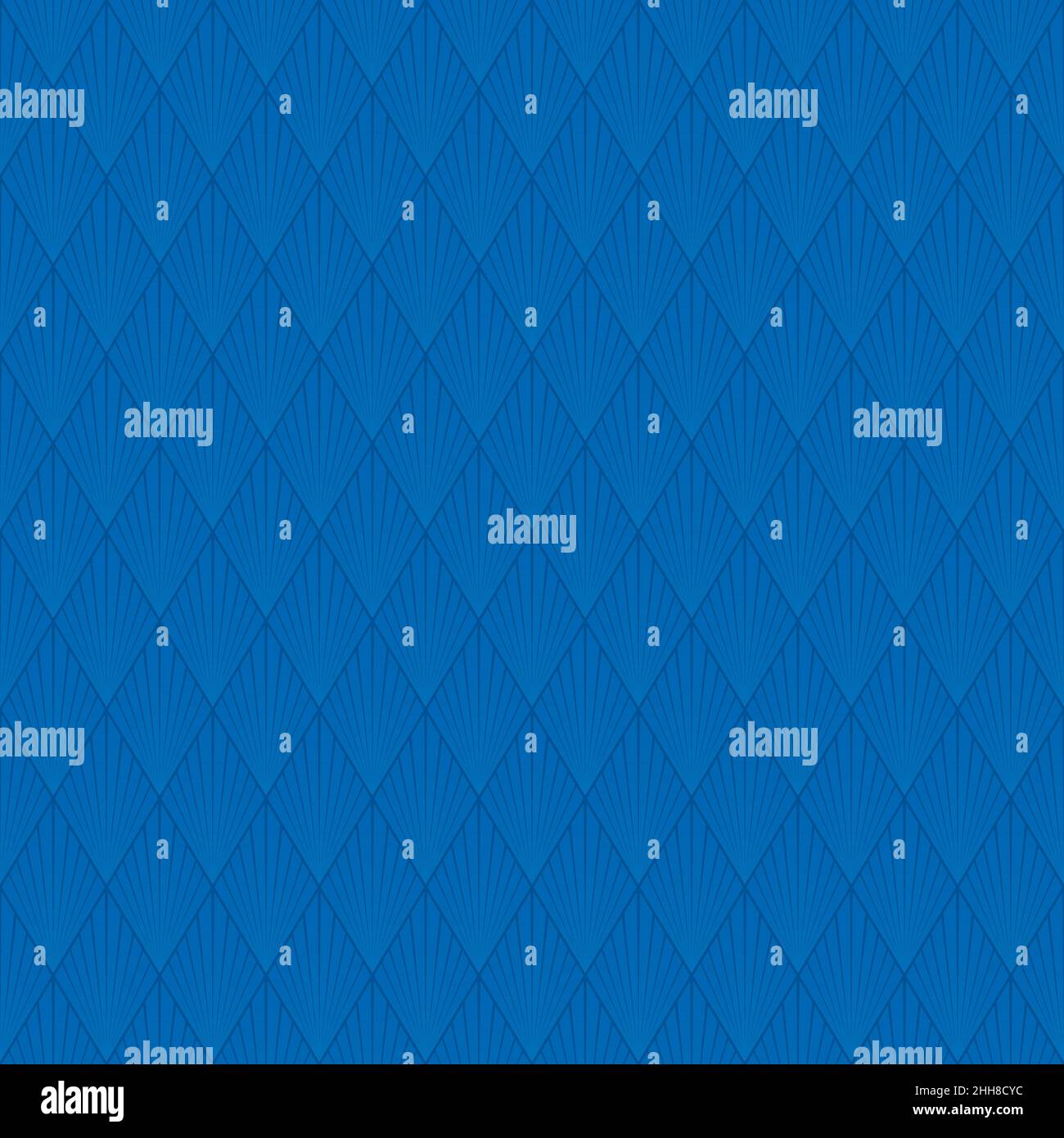 Retro Harlequin Seamless Background in Blue Color. Vector Tileable pattern Stock Vector Image ...