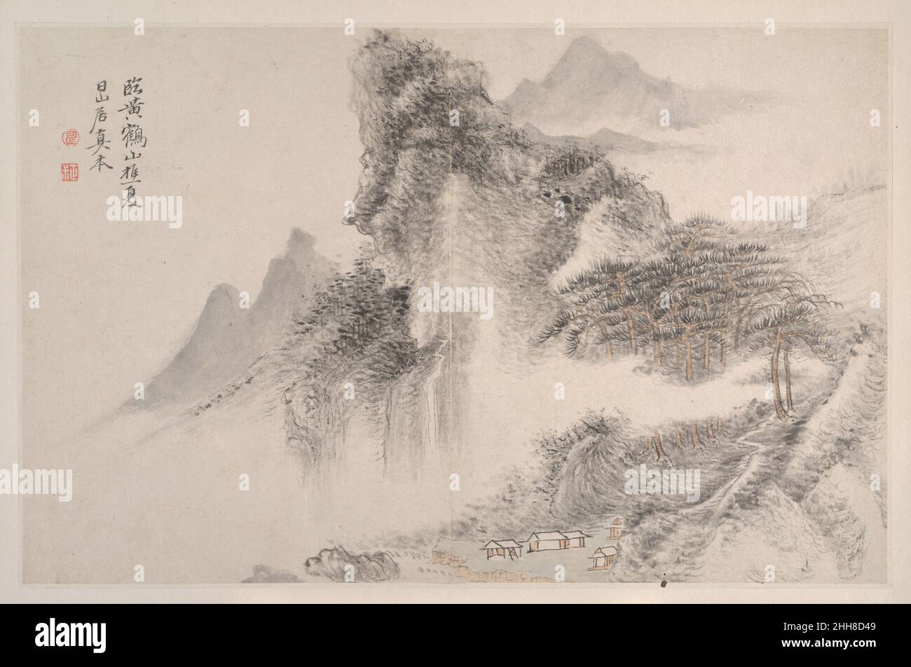 Landscapes in the Manner of Song and Yuan Masters 1667 Yun Shouping ...