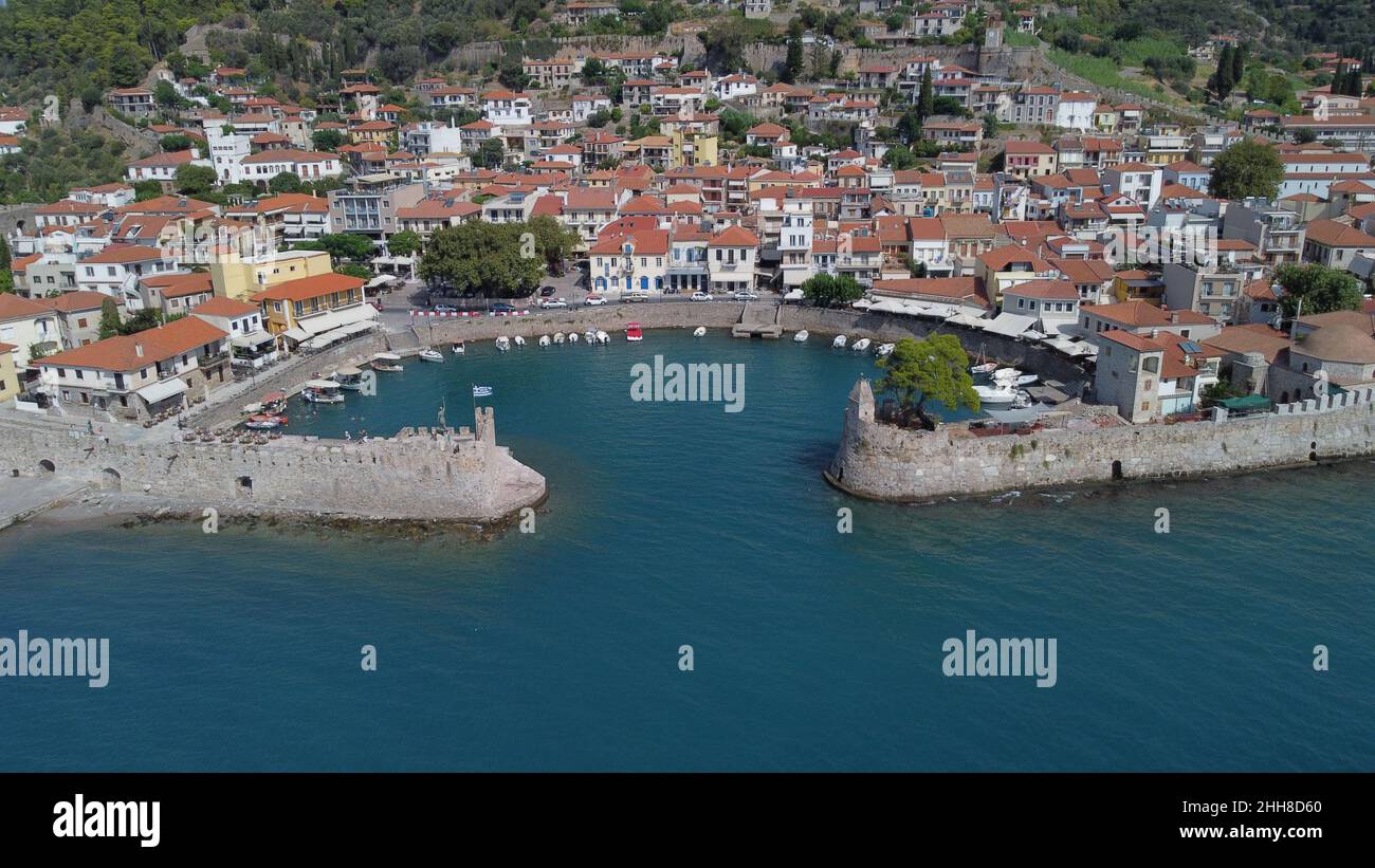 Aerial view of nafpaktos hi-res stock photography and images - Alamy