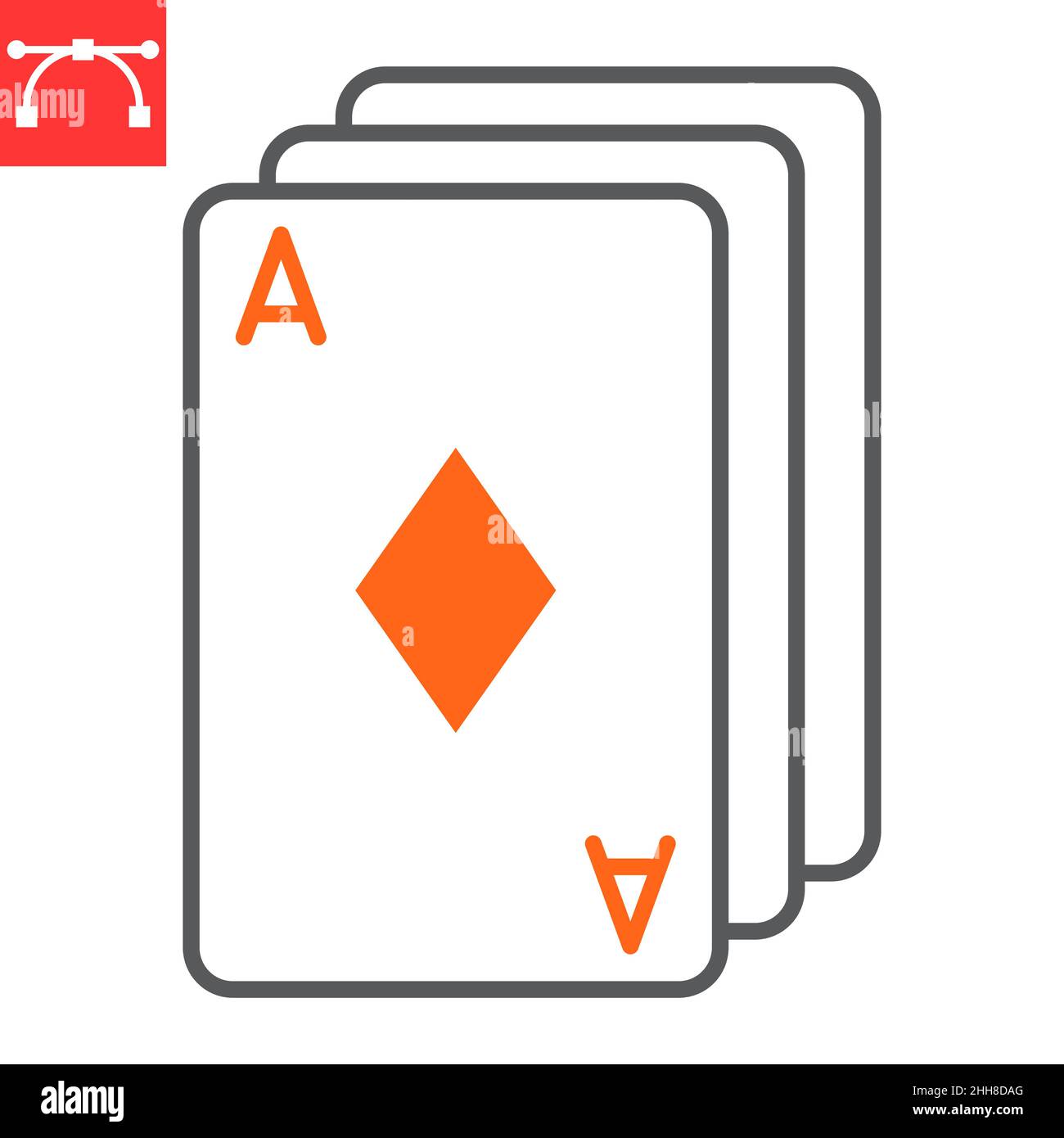 Ace card graphics hi-res stock photography and images - Alamy