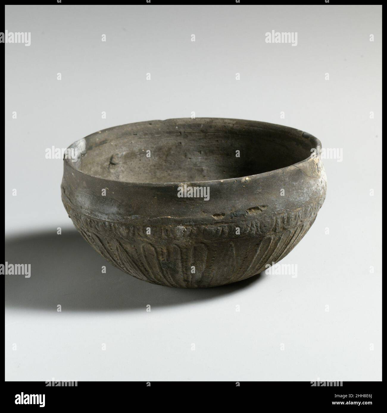 Terracotta Megarian bowl ca. 165–150 B.C. Greek, Argive inscribed "of ...