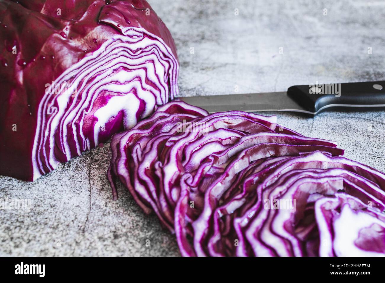 Close up cabbage knife hi-res stock photography and images - Alamy