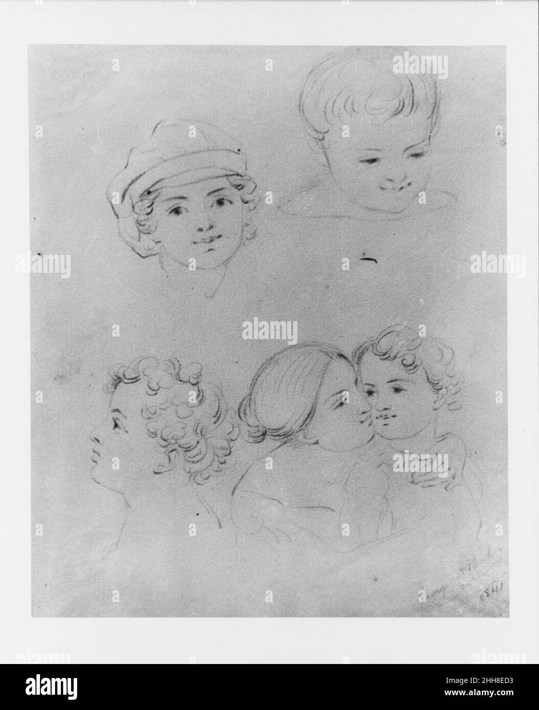 Individual heads Black and White Stock Photos & Images - Alamy