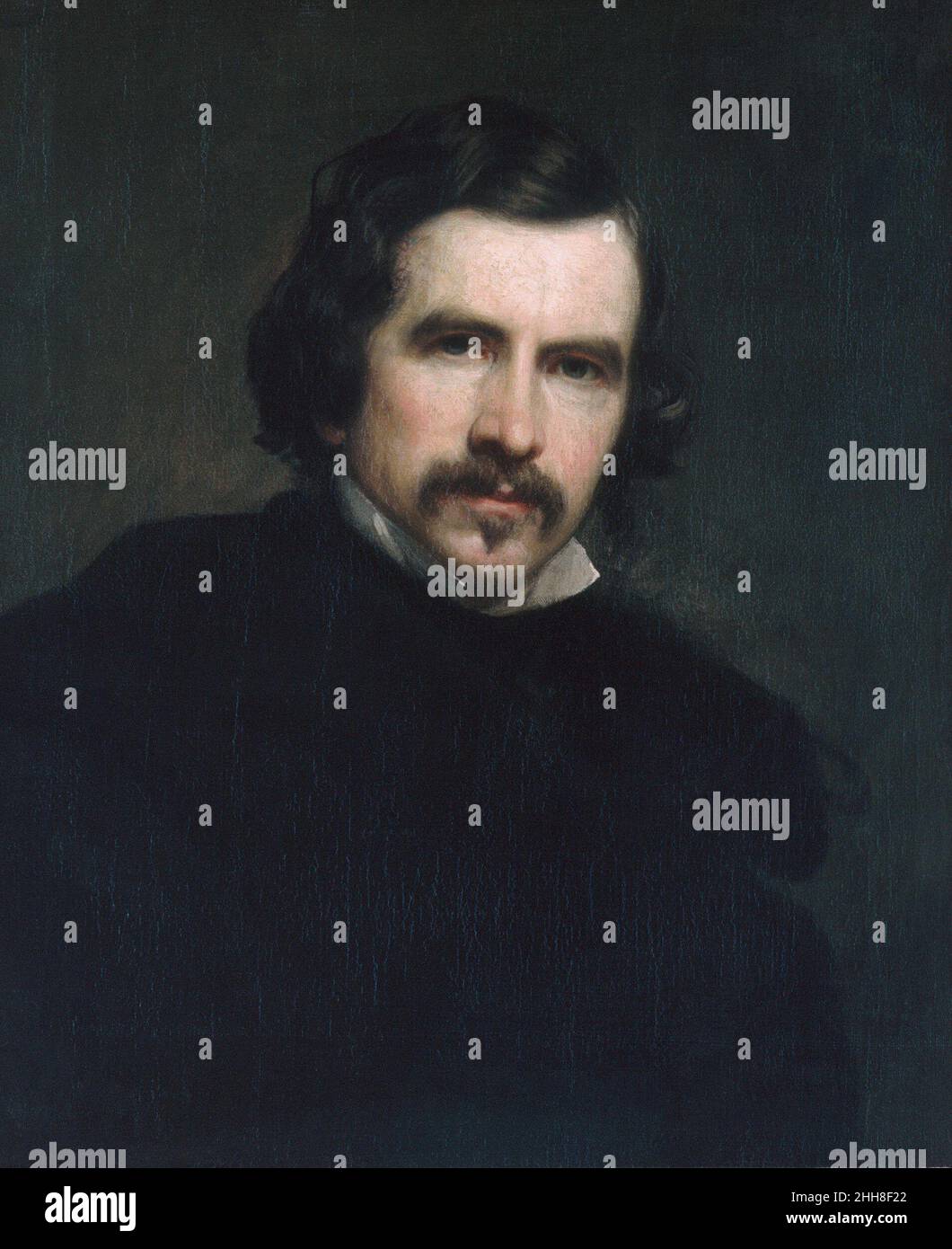 Portrait of the Artist 1851 George P. A. Healy. Portrait of the Artist ...