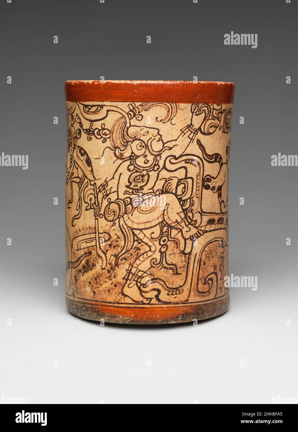 Vessel, Mythological Scene 7th–8th century Attributed to the ...