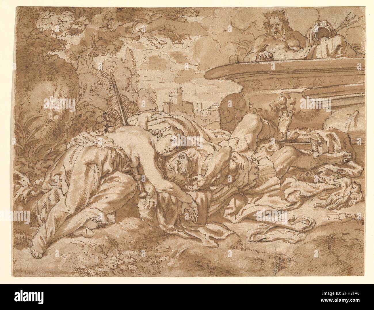 Pyramus and Thisbe early 17th–mid 17th century Cornelis Schut Flemish ...