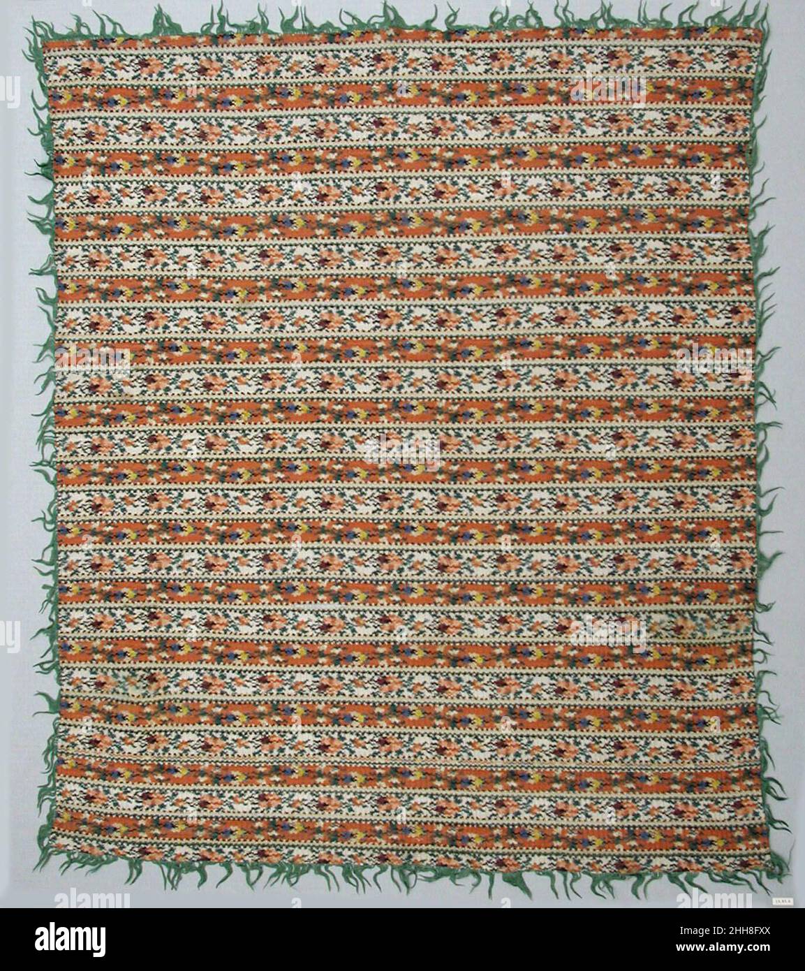 Shawl 18th century. Shawl. 18th century. Silk; woven. Attributed to ...