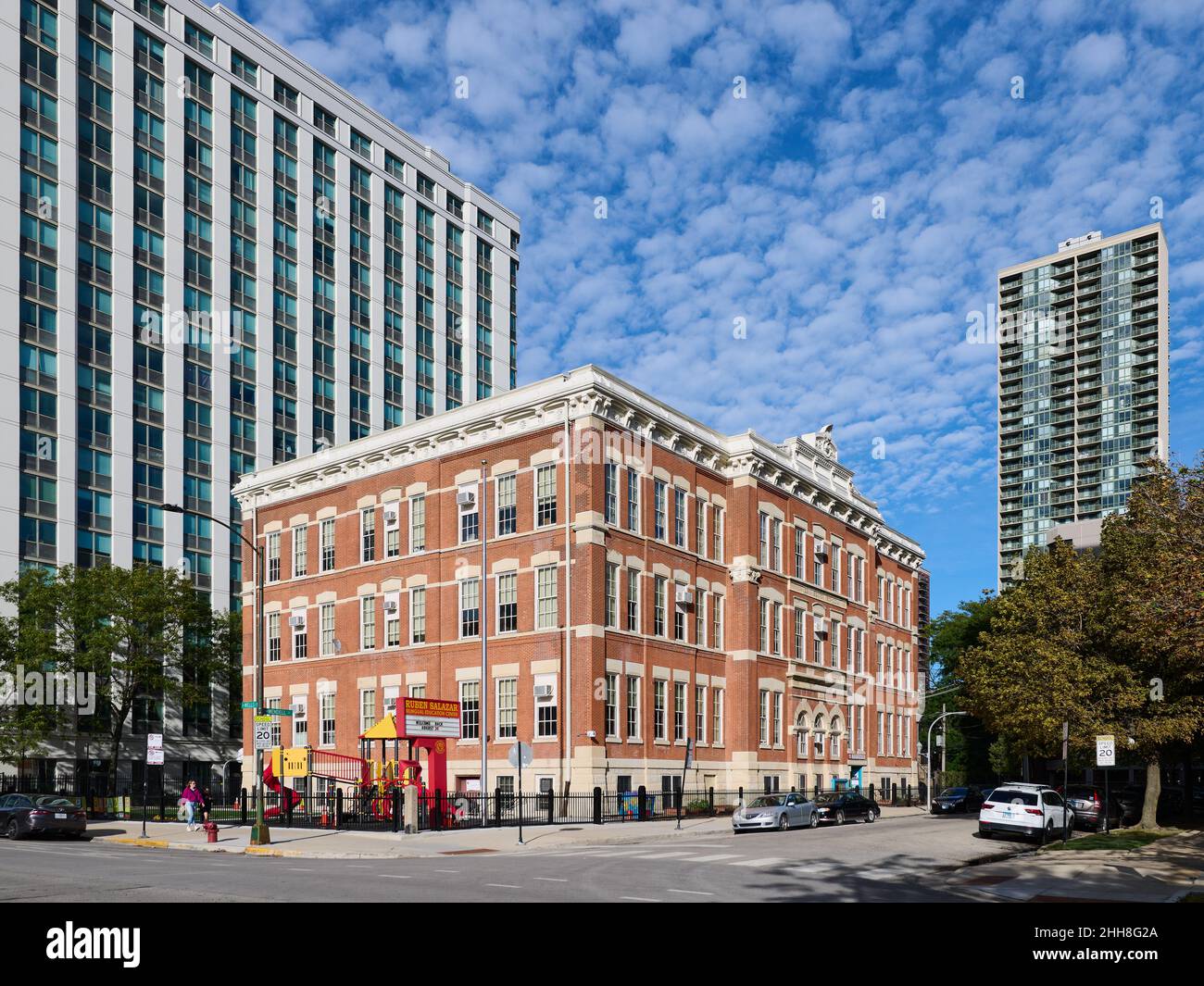 Ruben Salazar Elementary School Stock Photo - Alamy