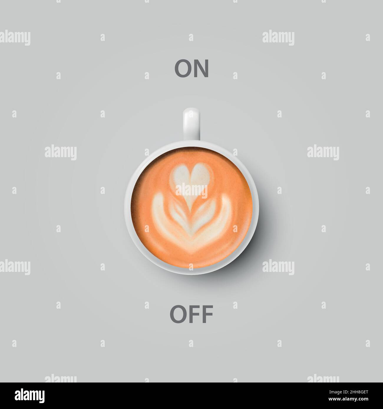 Off white cup hi-res stock photography and images - Alamy