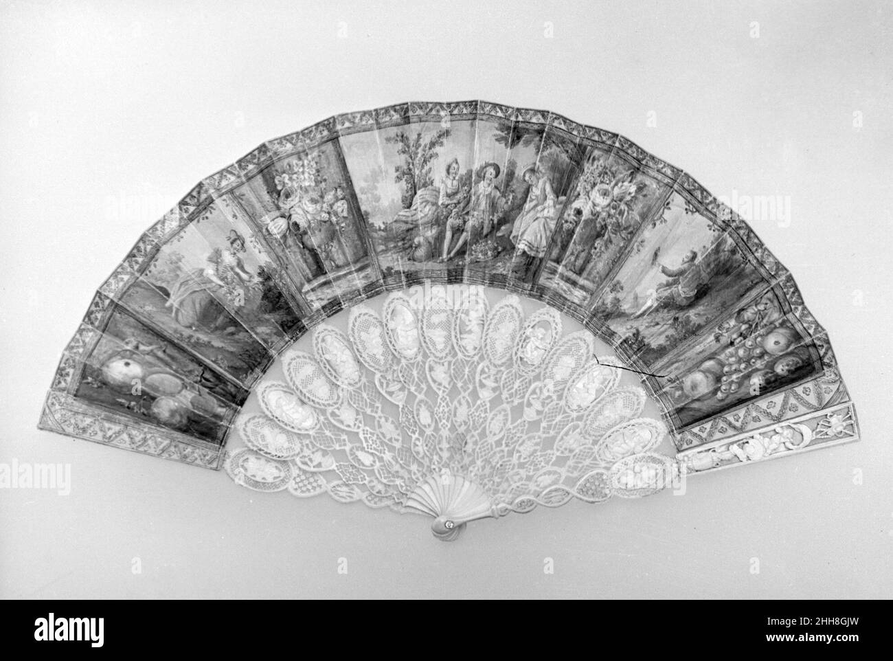 Fan third quarter 18th century French. Fan. French. third quarter 18th ...