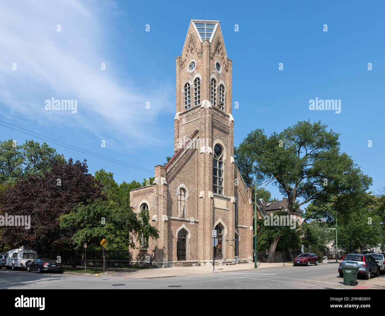 Partially outdoor church in Pilsen Stock Photo - Alamy