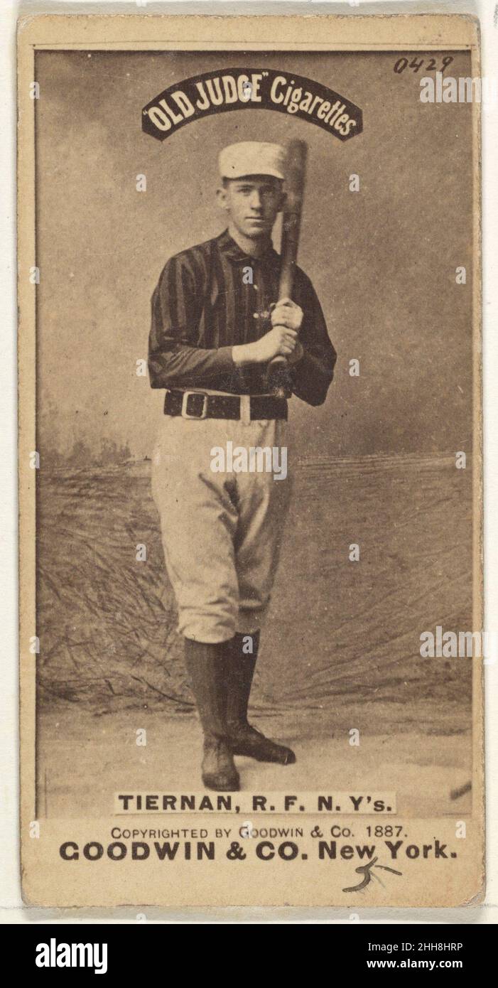 Michael "Silent Mike" Joseph Tiernan, Right Field, New York, from the ...