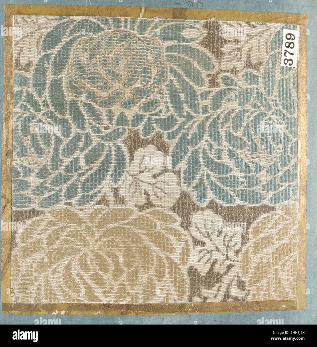 Textile Sample from Sample Book 19th century Japan. Textile Sample from ...