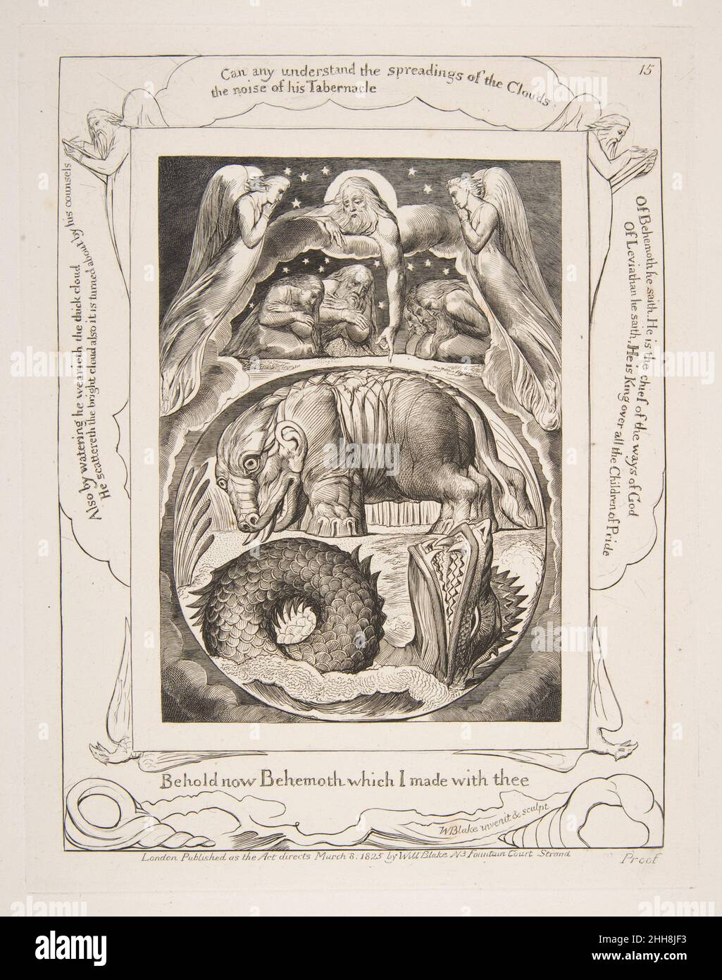 Behemoth and Leviathan 1825–26 William Blake British. Behemoth and ...