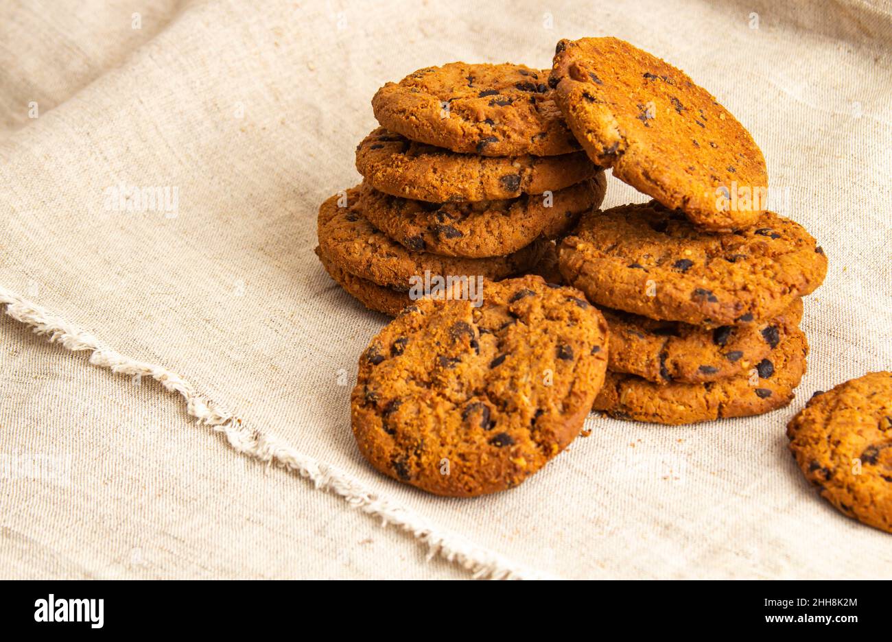 Cookie with chips hi-res stock photography and images - Alamy