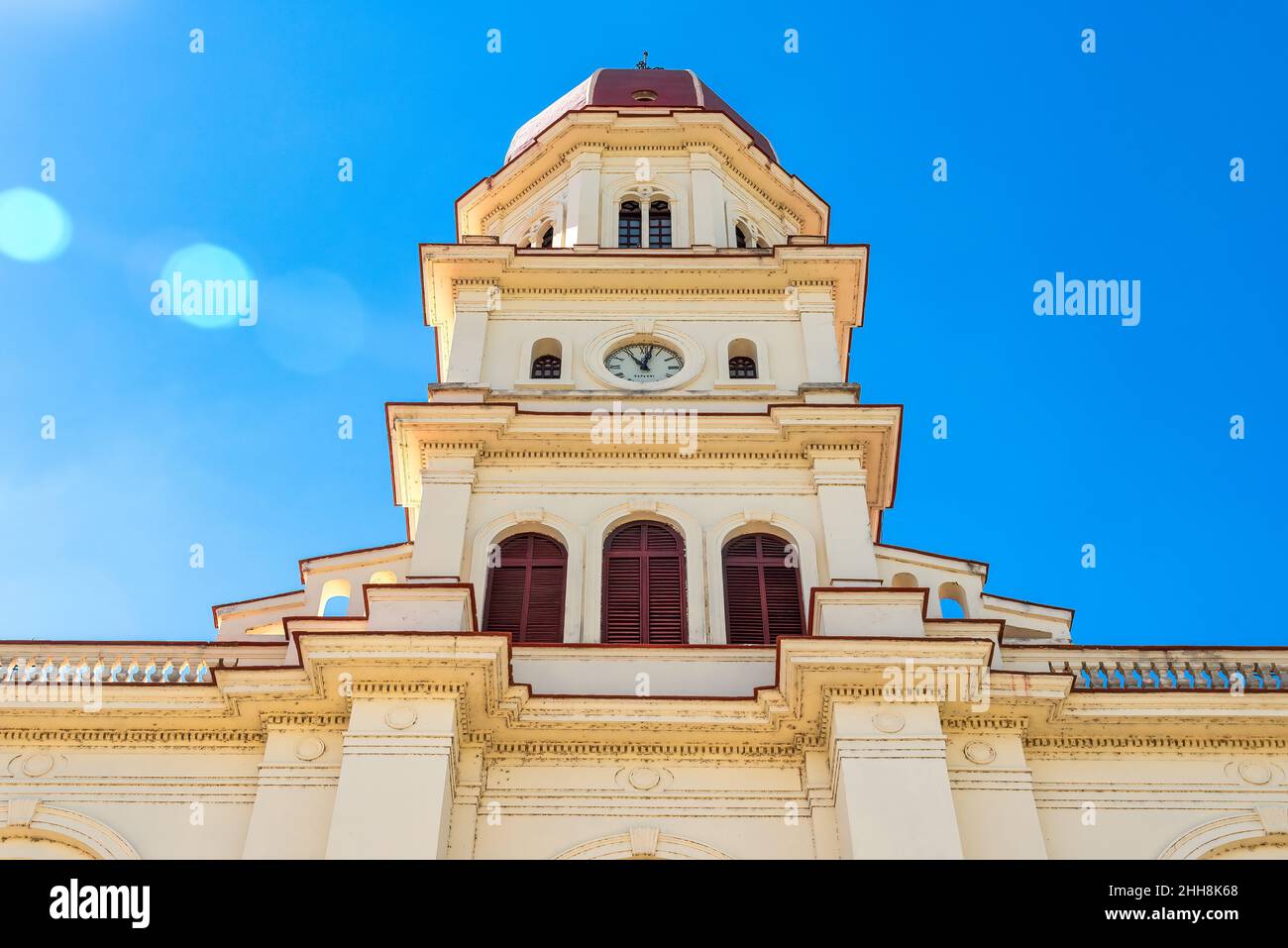 Exterior architecture of catholic church Our Lady of Charity of El ...