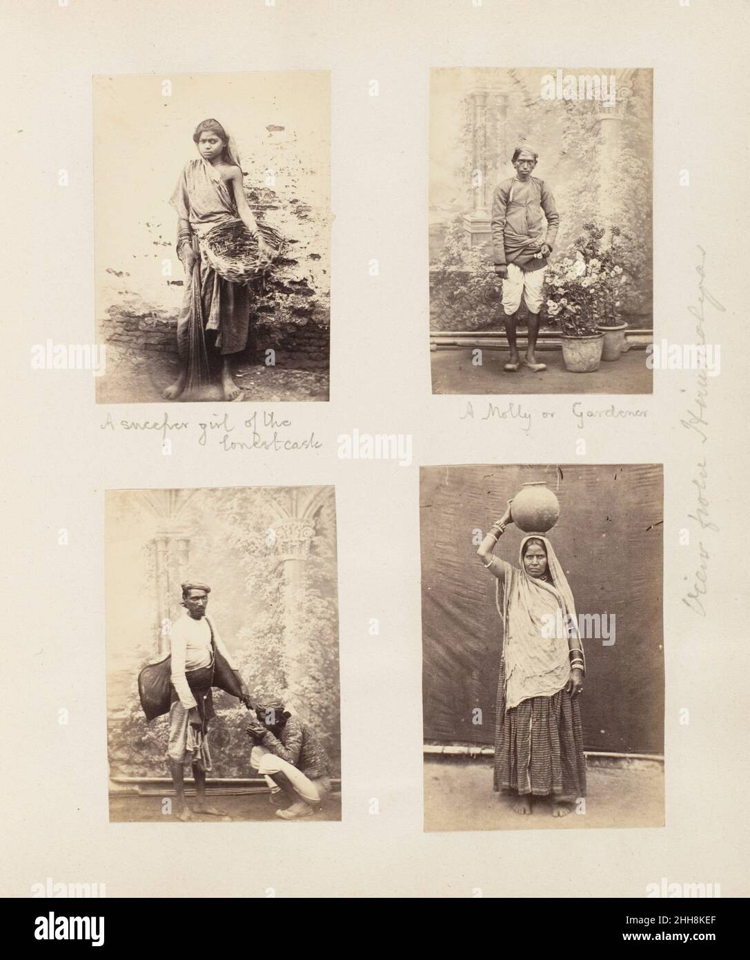 A Sweeper Girl of the Lowest Caste 1850s Unknown. A Sweeper Girl of the ...