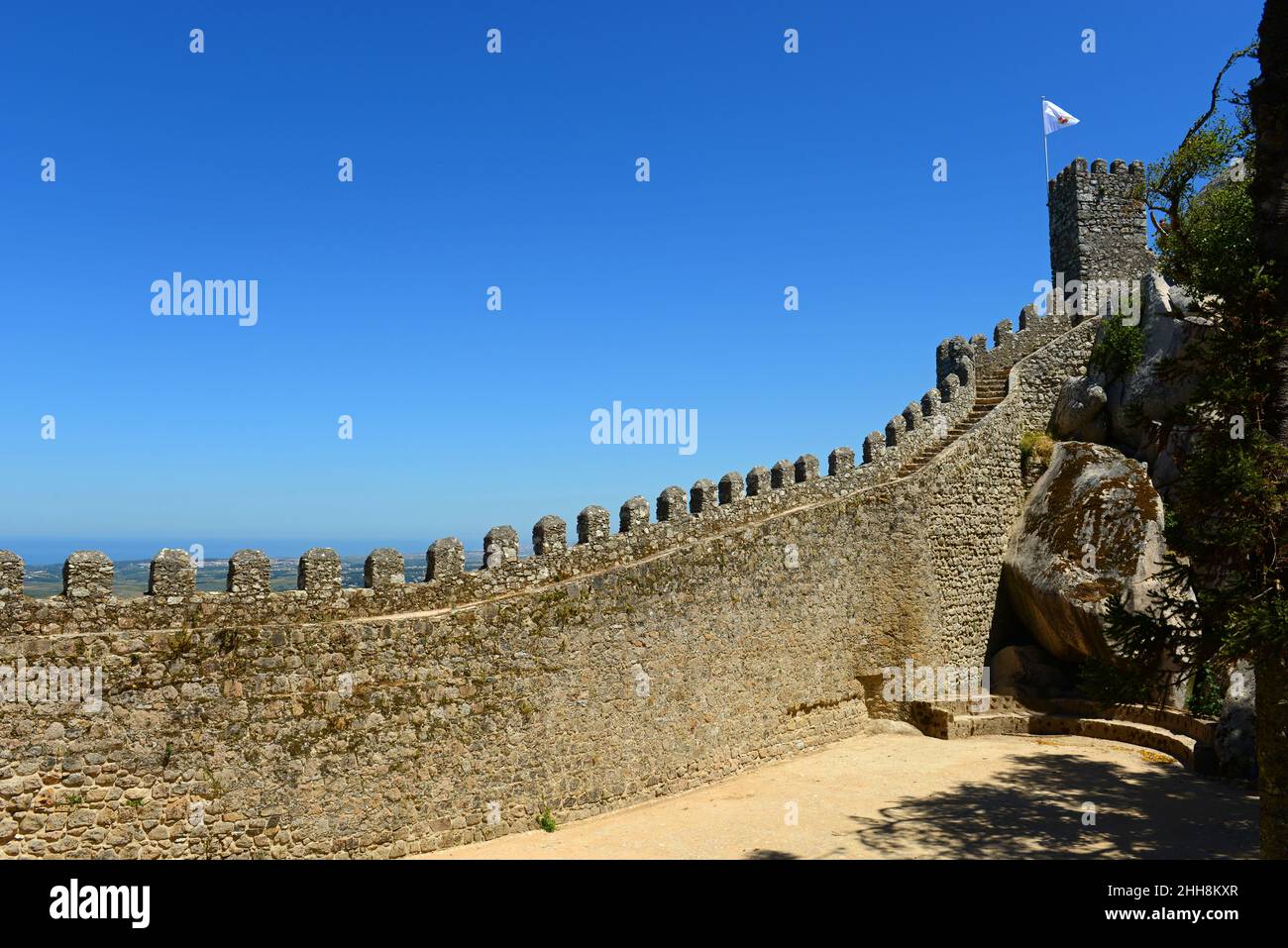 Castle of the Moors (Portuguese: Castelo dos Mouros) is medieval castle ...