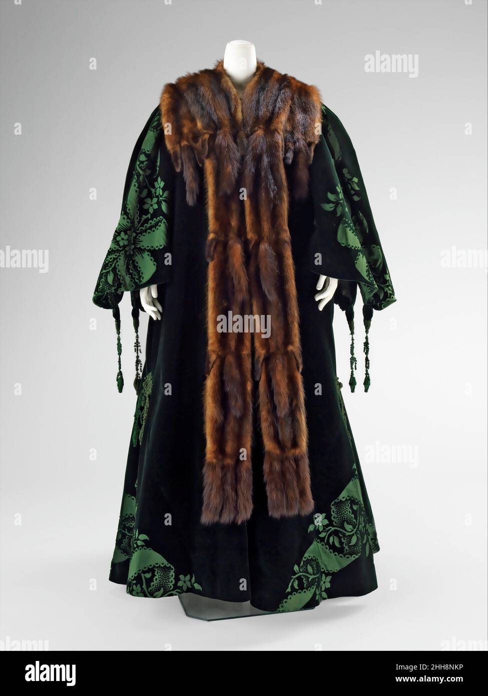 Evening coat 1901 House of Worth French This is an iconic coat of the ...