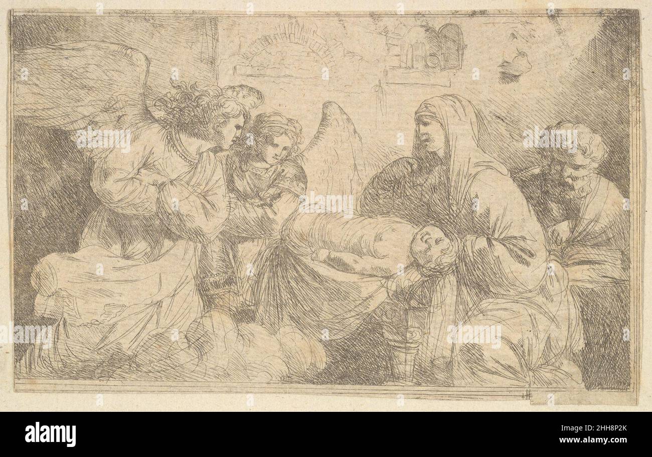 La Nativité de Jésus-Christ (The Nativity of Christ) late 18th century ...