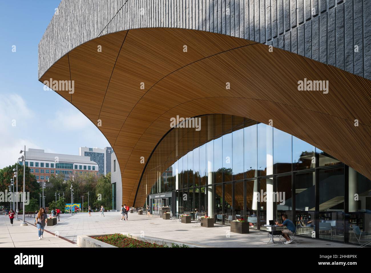 Charles Library at Temple University designed by Snohetta and Stantec ...