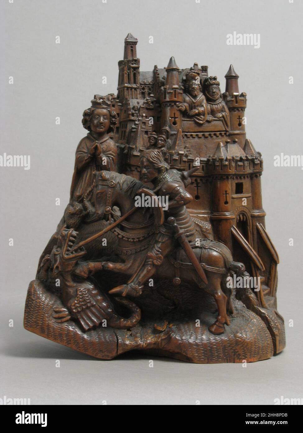 St. George and the Dragon 15th–16th century German. St. George and the ...