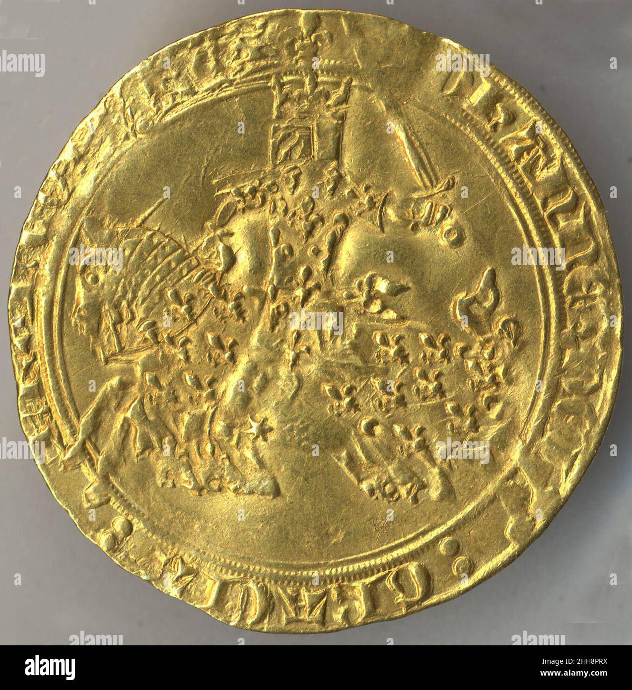 Franc à Cheval of John the Good ca. 1350–64 French The franc à cheval ...