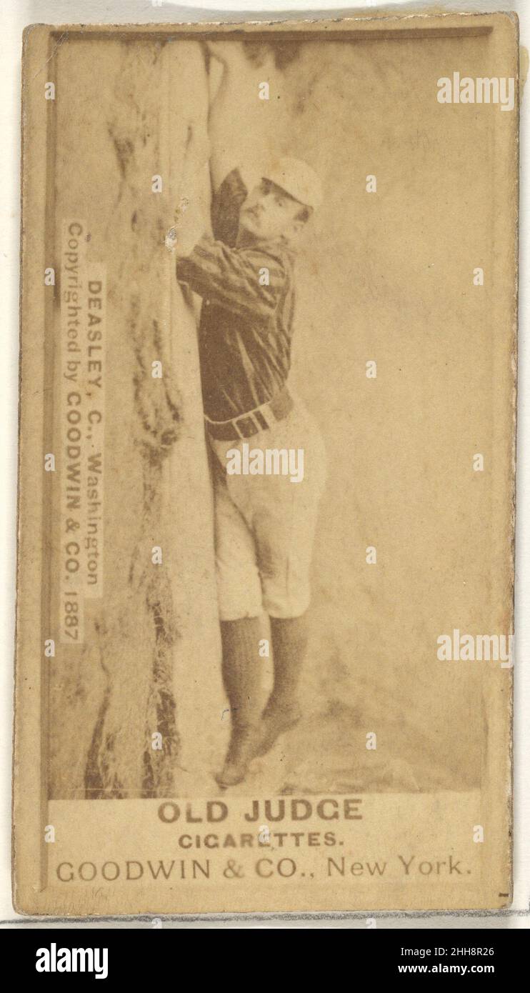 Patrick "Pat" E. Dealy, Catcher, Washington Nationals, from the Old ...