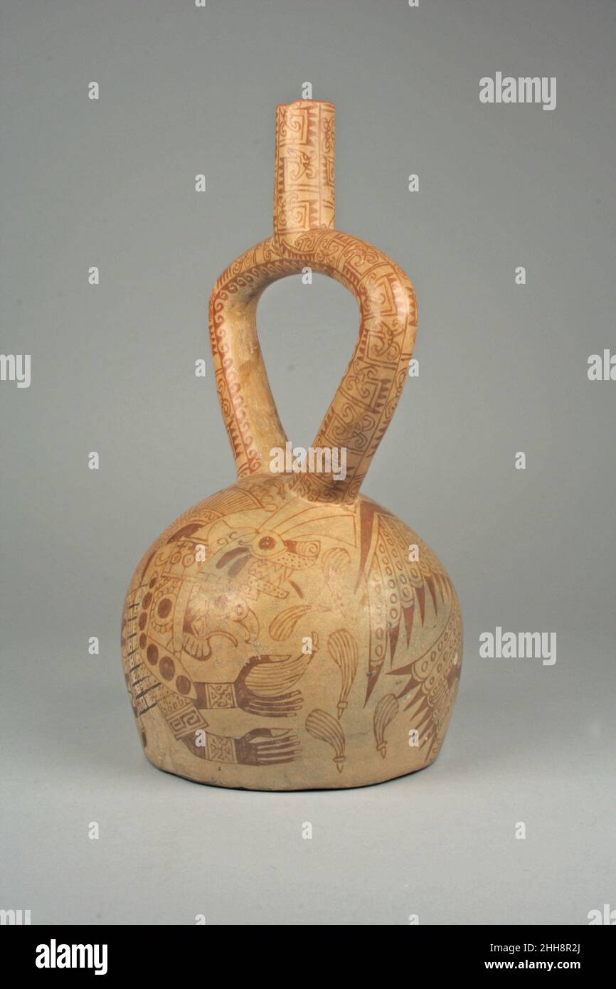 Owl Warrior Bottle 5th–7th century Moche The depiction of animals as ...