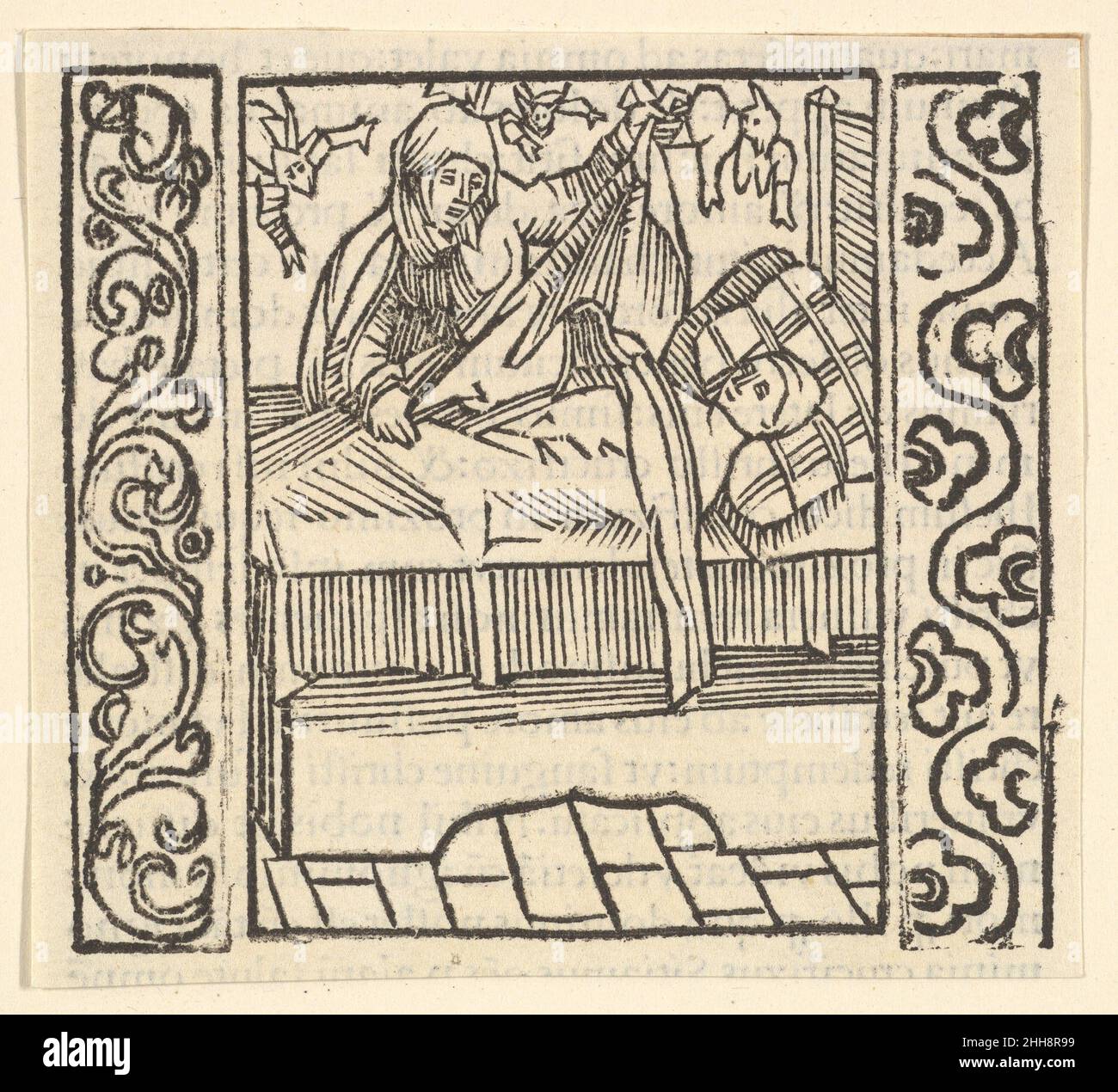 Caring for the Dead, illustration from Speculum Passionis, 1507 1507 Hans Baldung (called Hans ...
