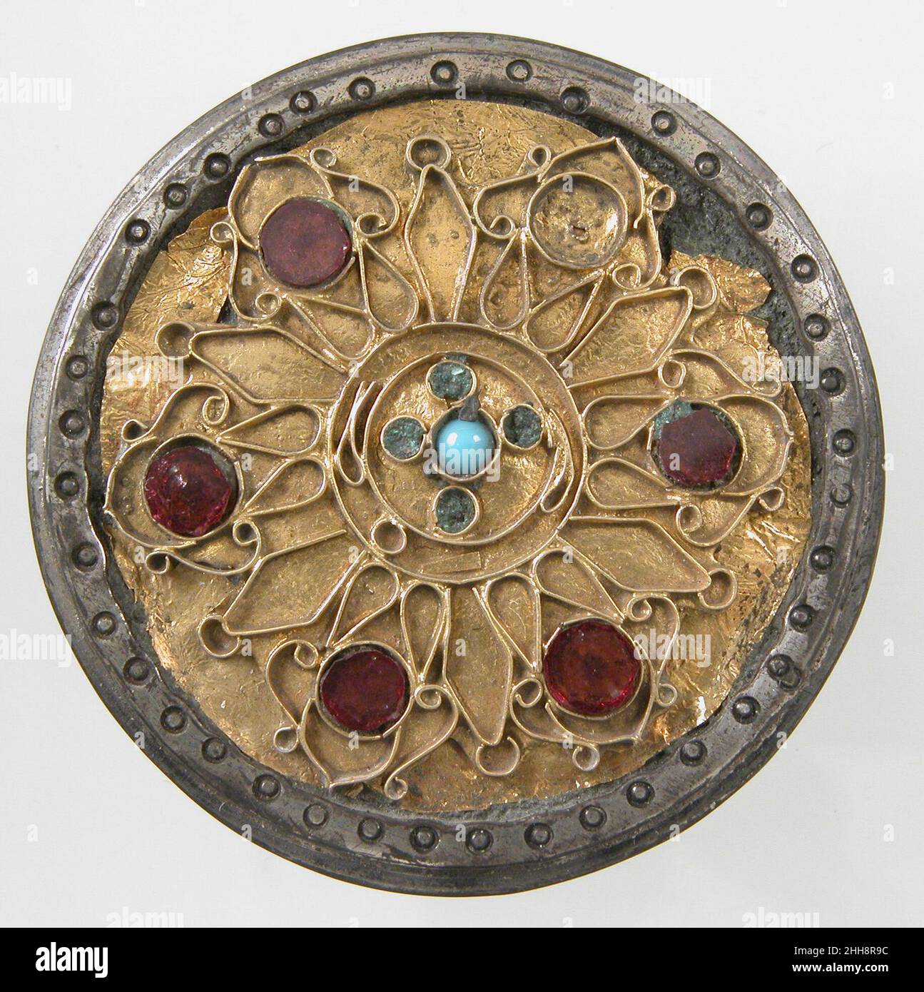 Disk Brooch 8th century (?) Frankish. Disk Brooch. Frankish. 8th ...